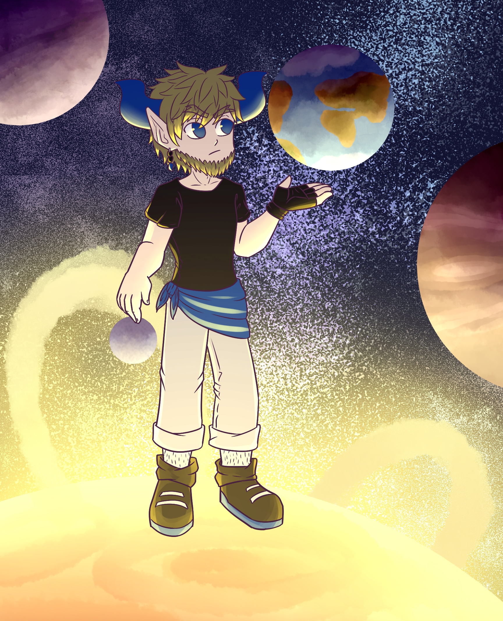 Galaxy God by DannyelGray on Newgrounds